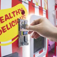 China Self Service Popcorn Vending Machine For Shopping Malls And Cinemas for sale