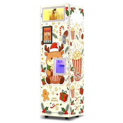 China Commercial Automatic Popcorn Vending Machine with Touchscreen and Custom Branding for sale