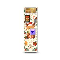 China Commercial Automatic Popcorn Vending Machine with Touchscreen and Custom Branding for sale