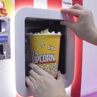 China Self-Serve Popcorn Popper Supporting Credit Card Payment Function for sale