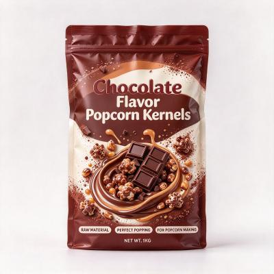 China Premium Sweet Chocolate-Flavored Popcorn Kernels with Rich Cocoa Aroma for sale