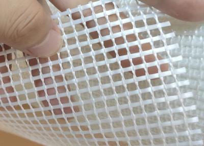 China Vinyl Coated Polyester Pet Proof Window Screen 365-370g/m2 Plain Weave 0.55-0.60mm Thread for sale