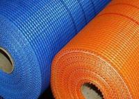China Blue Orange Corrosion Resistant Fiberglass Wire Mesh 1m-2m Width, 4x4-5x5 Mesh Size for Construction Reinforcement for sale