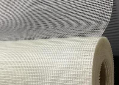 China White High Temperature Fiberglass Wire Mesh 60g 4x4 Mesh - 0.5m to 2m Width, 10m to 300m Rolls for sale