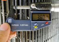 China Powder Coated 2m 358 Security Fence with 76.2mm×12.7mm Mesh and 3-5mm Low Carbon Steel Wire for sale