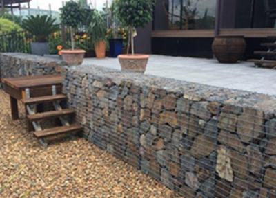 China 10x12cm PVC Coated Hexagonal Gabion Stone Cage - 2.0-4.0mm Wire Diameter for Erosion Control for sale