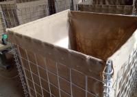 China Hot-Dip Galvanized HESCO Barrier 100x120mm 9 Cells Military Defense Wall for Perimeter Security for sale