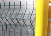 China Outdoor PVC Coated 3D Wire Mesh Fence Panels - 3.0-6.0mm Wire, 0.8-3m Height Options for sale