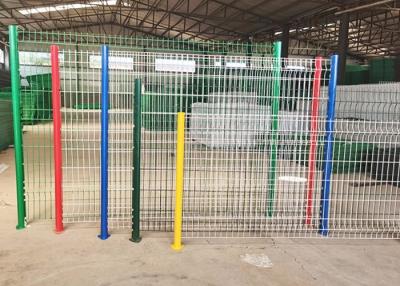 China 1.0mm-3.2mm PVC Coated Welded Wire Mesh Fence Panel - 3D Curved Design for Garden & Security Applications for sale