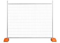 China 42 Micron Zinc Coated Temporary Metal Fence Panels - 2.1x2.4m Size with Multiple Wire Diameters for sale