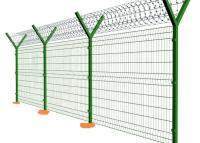 China 358 Anti-Climb Security Fence 76.2mm x 12.7mm Mesh with 4mm Wire Diameter for High Protection Areas for sale