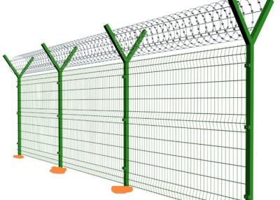 China Clear View 358 Anti Climb Security Fence Mesh 76.2mm x 12.7mm Opening with 3-4mm Wire Diameter for sale