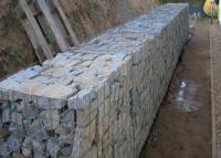 China PVC Coated Hexagonal Gabion Baskets 2x1x1m with 80x100mm Mesh and 2.7mm Wire Diameter for Erosion Control for sale