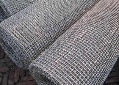 China SS304 100 Micron Stainless Steel Crimped Wire Mesh 4x4 Inch Opening with Galvanized Option for Industrial Screening for sale