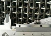 China 65Mn Steel Crimped Wire Mesh Vibrating Screen - 0.8-12.7mm Wire, 2-100mm Aperture for Mining & Industrial Use for sale