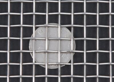 China 12.7mm 304 Stainless Steel Crimped Wire Mesh Screen - 0.8-12.7mm Wire Diameter for Mining & Industrial Screening for sale
