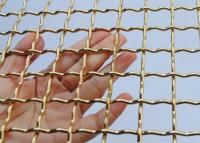 China 304L Stainless Steel Crimped Wire Mesh 12.7mm Hole 100 Micron Heavy Duty Anti-Corrosion Screening for sale