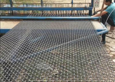 China Corrugated Stainless Steel Woven Wire Mesh AISI 304 316 1-30m Roll for Curtain Wall for sale