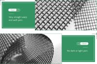 China 15x10 Pet Proof Window Screen Mesh Roll - 18-420 Mesh Range, Polyester Coated for Cat & Dog Protection for sale