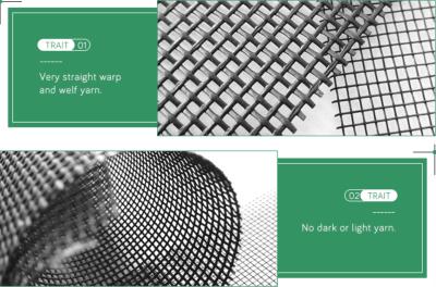 China 15x10 Pet Proof Window Screen Mesh Roll - 18-420 Mesh Range, Polyester Coated for Cat & Dog Protection for sale