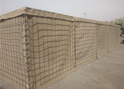 China Welded Gabion Hesco Bastion Barrier System 1.37M Height 10M Length for Flood Prevention and Security for sale