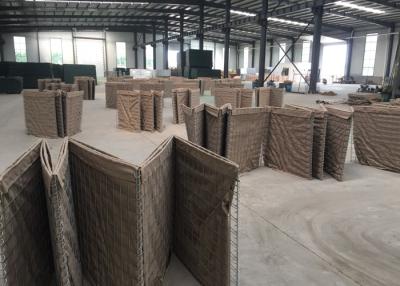 China Hot-Dip Galvanized Welded Mesh Military Barrier 0.3mm Wire with 10 Standard Models for Security and Flood Control for sale