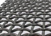 China 316L Stainless Steel Lock Crimp Wire Mesh 300 Micron 12.8mm Hole Heavy Duty Anti Corrosion for sale