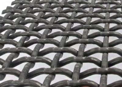 China 316L Stainless Steel Lock Crimp Wire Mesh 300 Micron 12.8mm Hole Heavy Duty Anti Corrosion for sale