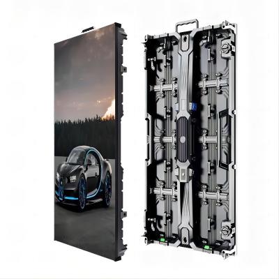 China 500×1000mm Indoor Rental LED Screen With Die Casting Aluminum LED Cabinet for sale