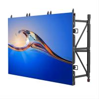 China 500×1000mm Indoor Rental LED Screen With Die Casting Aluminum LED Cabinet for sale