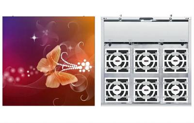 China Outdoor LED Video Wall Panels , P6 SMD Pixel Fixed LED Screen for sale