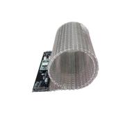 China Easy Quick Installing Adhesive Transparent Led Screen P5 P6 P8 P10 P16 P20 Flexible Transparent Led Film Display for sale