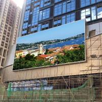 China Big 3d LED Advertising Mall Screen Outside Building Outdoor LED Screen Display for sale