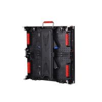 China Bigger Curved LED Screen P4.81 LED Videos Outdoor Die Casting Aluminum Cabinet 500*500mm LED Rental Display Screen for sale