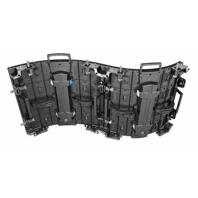 China Curved Screen Indoor/Outdoor Flexible LED Video Wall Rental LED Display for Exhibition & Stage Activities-P2.976 P3.91 P4.81 for sale