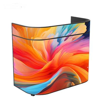 China ELLIPSETABLE EDGECURVED LED DISPLAY TABLE for sale