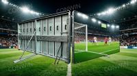 China Outdoor P4 P5 P6.67 P8 P10 Stadium Perimeter LED Screen 1600*960 mm Advertising Wall LED Display Panels for sale