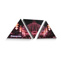 China P3 Indoor Full Color LED Irregular Shape Screen Splicing Hexagonal Triangular Shaped Ultra HD LED Digital Display Screen for sale