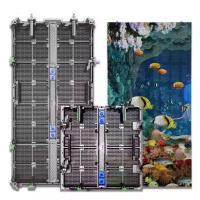 China Full-color High-definition Transparent Rental Screen Waterproof Transparent 500x500mm Display Customized Pixel Pitch Full Color Outdoor Led Display Screen for sale