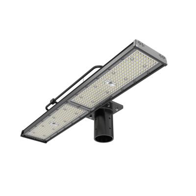 China High CRI 80 Optional Linear LED High Bay Light for Pole Mounting in RAL 9017 Black for sale