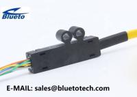 China Flat Ribbon Fiber Pigtail 12Core Fanout 0.9mm SM Tails 12fiber FC/APC Fiber Optuc Pigtail IEM Grade B1 Quality Leve for sale