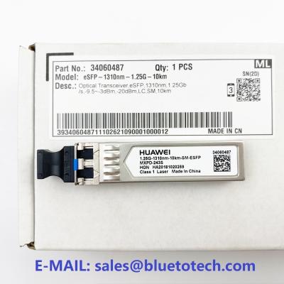 China HUAWEI 1.25G 1310nm 10km SM ESFP MXPD-243S 34060487 ESFP 1310nm 1.25G 10km LC Optical Transceiver for sale