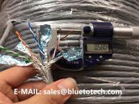 China Huawei 5G CAT6A SFTP Network Cable 4Pair 23AWG 0.58mm NOFC Twisted-Pair Huawei Network Cable Cat6A Double-Shielded for sale