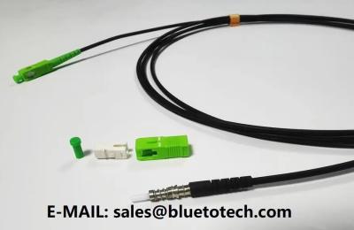China MTC Pushable Fiber Optic Patch Cord SC/APC Field Shield Fiber Pathway Push-Pull Type for sale