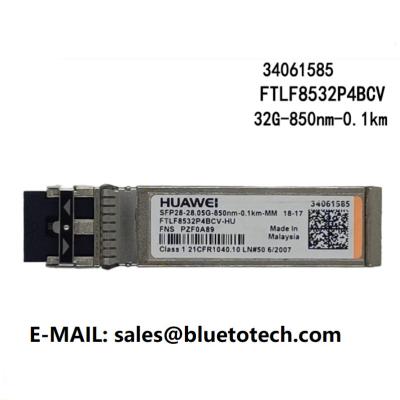 China FINISAR FTLF8532P4BCV-HU 34061585 32G 850nm 0.1km  Multi Mode Short Wavelength Original New Finsiar Packing for sale