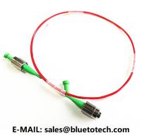 China PM Patch Cord FC/APC to FC/APC 900μm 1060nm PM980 Panda Fiber Orange Color Polarization Maintaining Patch Cable 0.9mm for sale