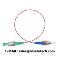 China PM Patch Cord FC/APC to FC/UPC 0.9mm Panda Fiber Orange Color Polarization Maintaining Patch Cable 900μm for sale