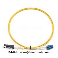 China VF45 to LC Fiber Optic Patch Cord Single Mode Duplex 2mm VF45 Fiber Optic Jumper for sale