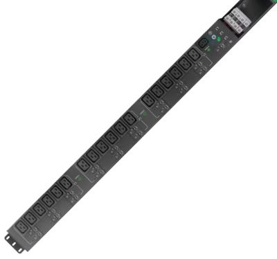 China 3 Phase 415v/240v 18 Port 24 Port C19 PDU With Individual Breaker Mining PDU for sale