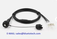 China XBEAM Expand Beam 4core Armored Optical Fiber Patch Cable To LC 4Fiber Multi Mode Expanded Beam Connector for sale